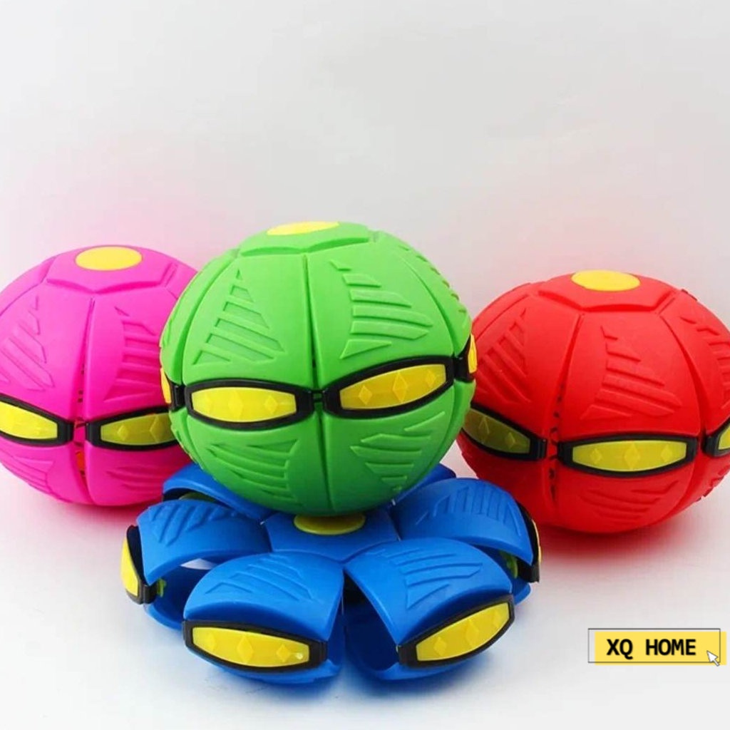 UFO Magic Ball Viral Flying Saucer Toy LED Lighting Toy Flat Throw Disc ...
