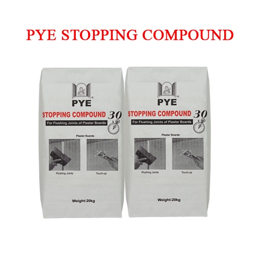 PYE Stopping Compound 20KG for ceiling plaster / Ready Stock | Shopee ...
