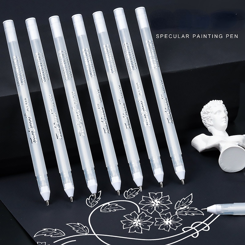 Multifunctional White Highlight Pen 0.8mm Writing Ink Pen Waterproof ...