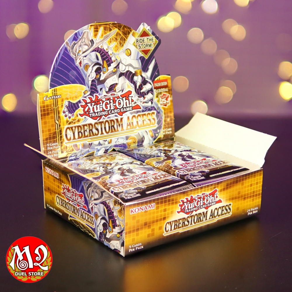 Yugioh Cyberstorm Access Booster Box - Genuine Konami - Imported from UK UK | Shopee Malaysia