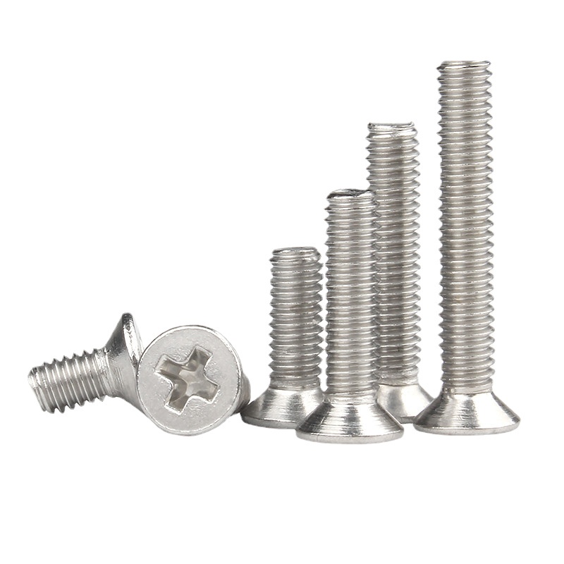 [Quick Shipment-] 304 Stainless Steel Flat Head Screw M1/M1.2/M1.4/M1.6 ...