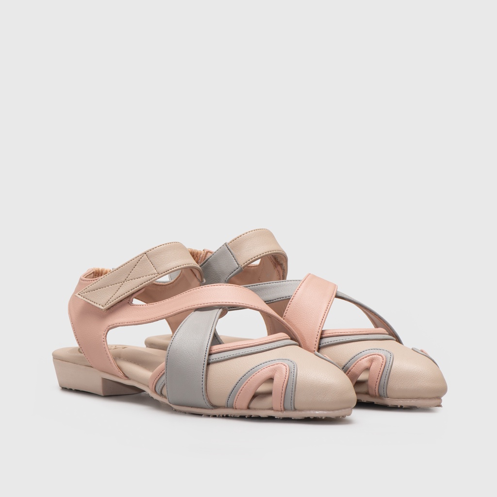 Adorableprojects - Meryl Flat Shoes Colorblock | Shopee Malaysia