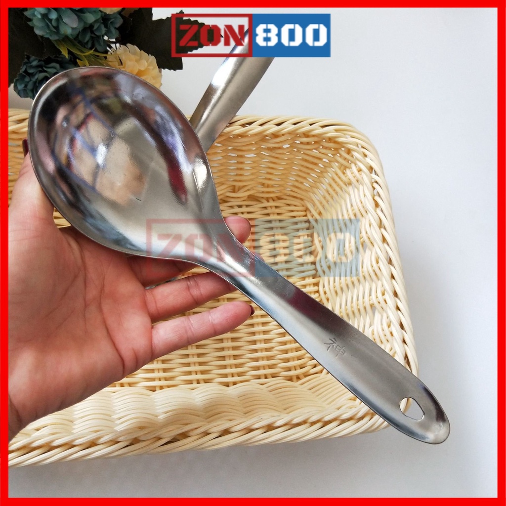 Stainless Steel Rice Spoon / Senduk Nasi 7cm*23cm C200 | Shopee Malaysia