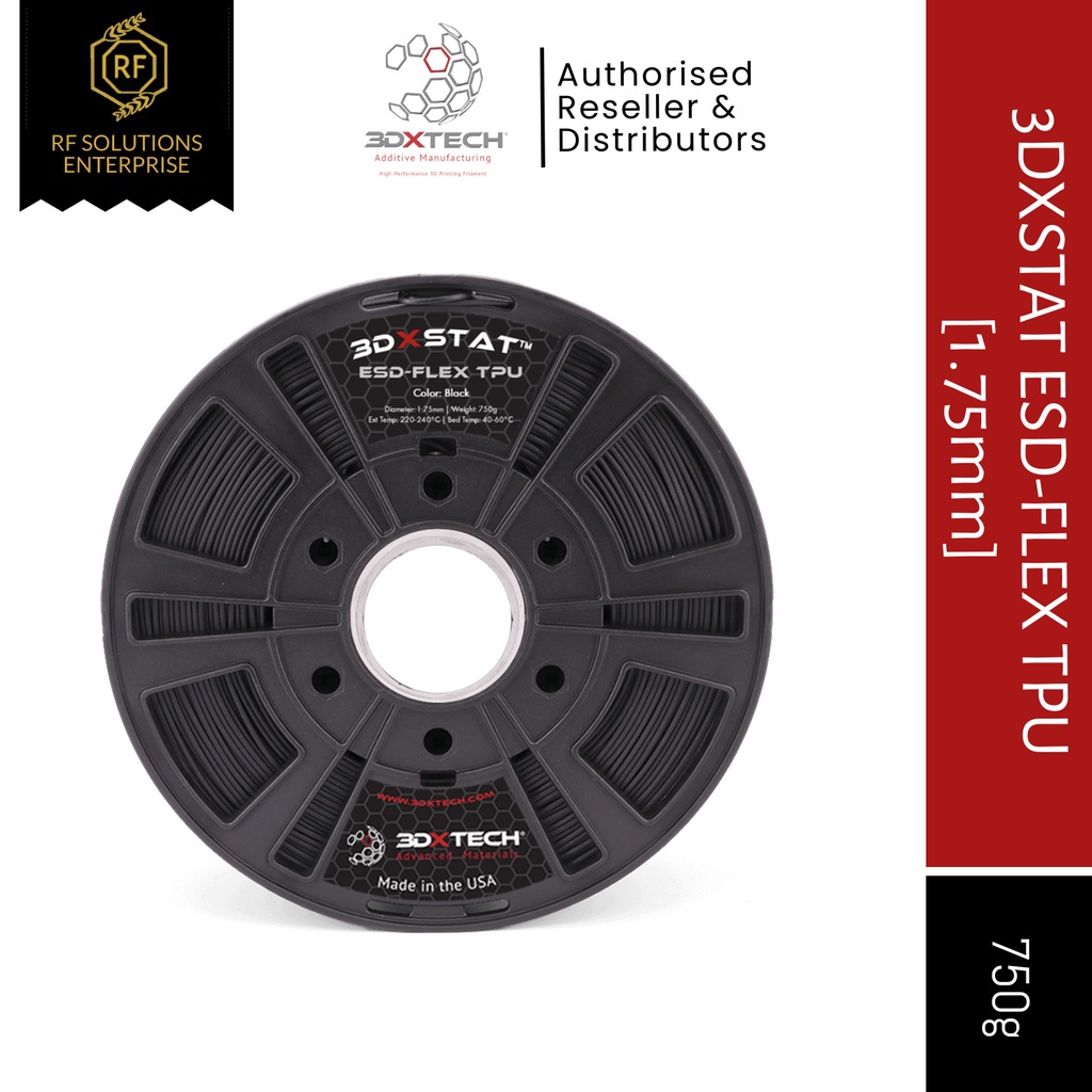 3DXTECH 3DXSTAT ESD-Flex TPU (1.75mm/750g) | Shopee Malaysia