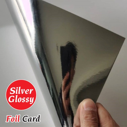 A4 Foil Card 128gsm 275gsm | Hi Gloss Metallic Card | Shiny Mirror card ...