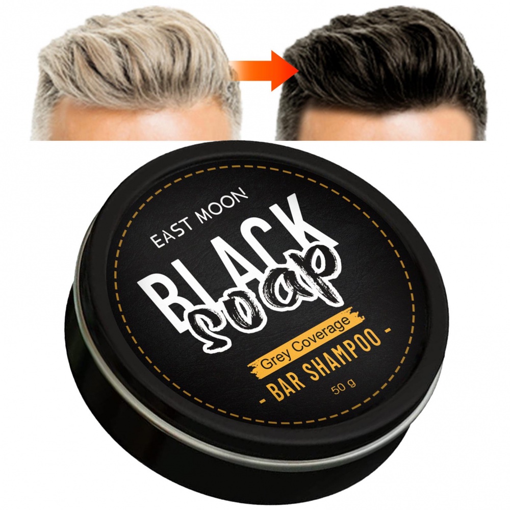 Natural Grey Hair Removal Soap, Gray Hair Coverage Soap, Solid Shampoo ...