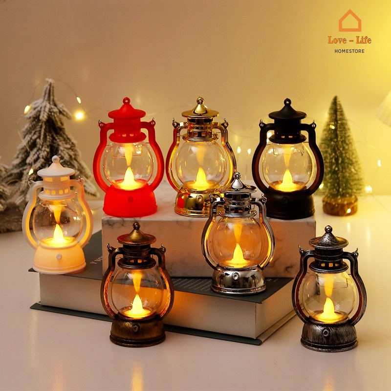 Classic Retro Kerosene Light/ Simulation Plastic Candle Oil Lamp ...