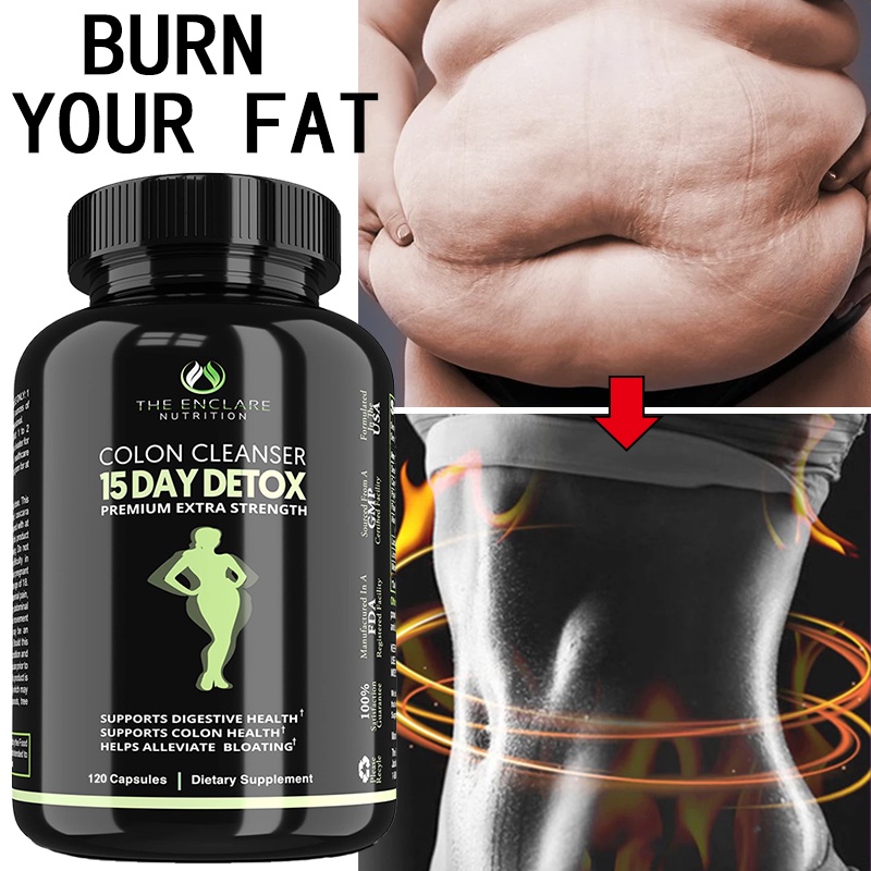 Slimming Fat Burning Capsules-cleanse Colon, Metabolism, Fast ...
