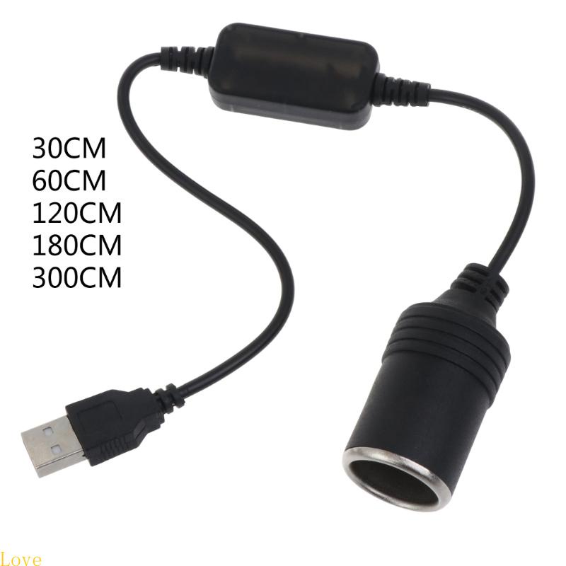 Love Wire Controller 5V To 12V Powerbanks Light Adapter DVR GPS Socket ...