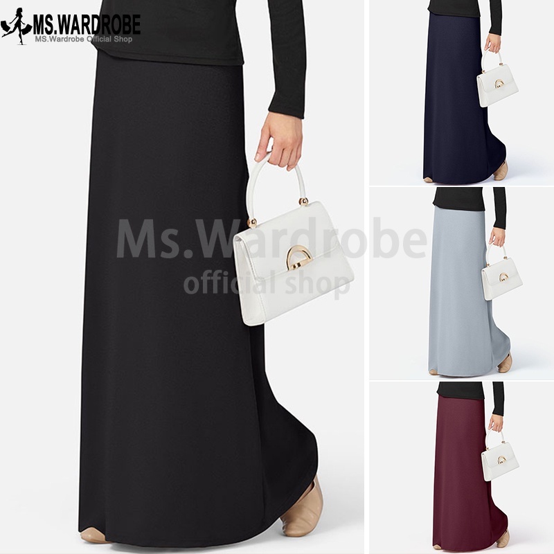 Ready Stock Skirt Straight A Kain Tebal Women Skirt Labuh Muslimah ...