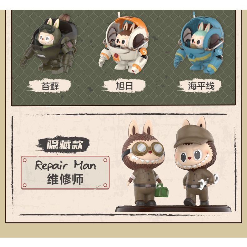 Genuine LABUBU Labu Yokoyama Hiroshi Ma.k.Series My Mystery Box Mecha ...