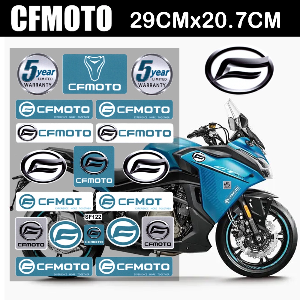 CFMOTO 300SR 450SR 250SR 250NK Motorcycle Logo Sticker Body Windshield ...