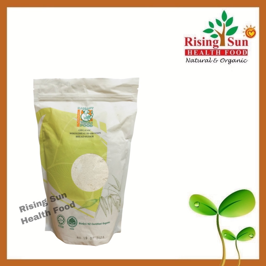 Radiant Organic Wholemeal Hi Protein Bread Flour 1Kg | Shopee Malaysia