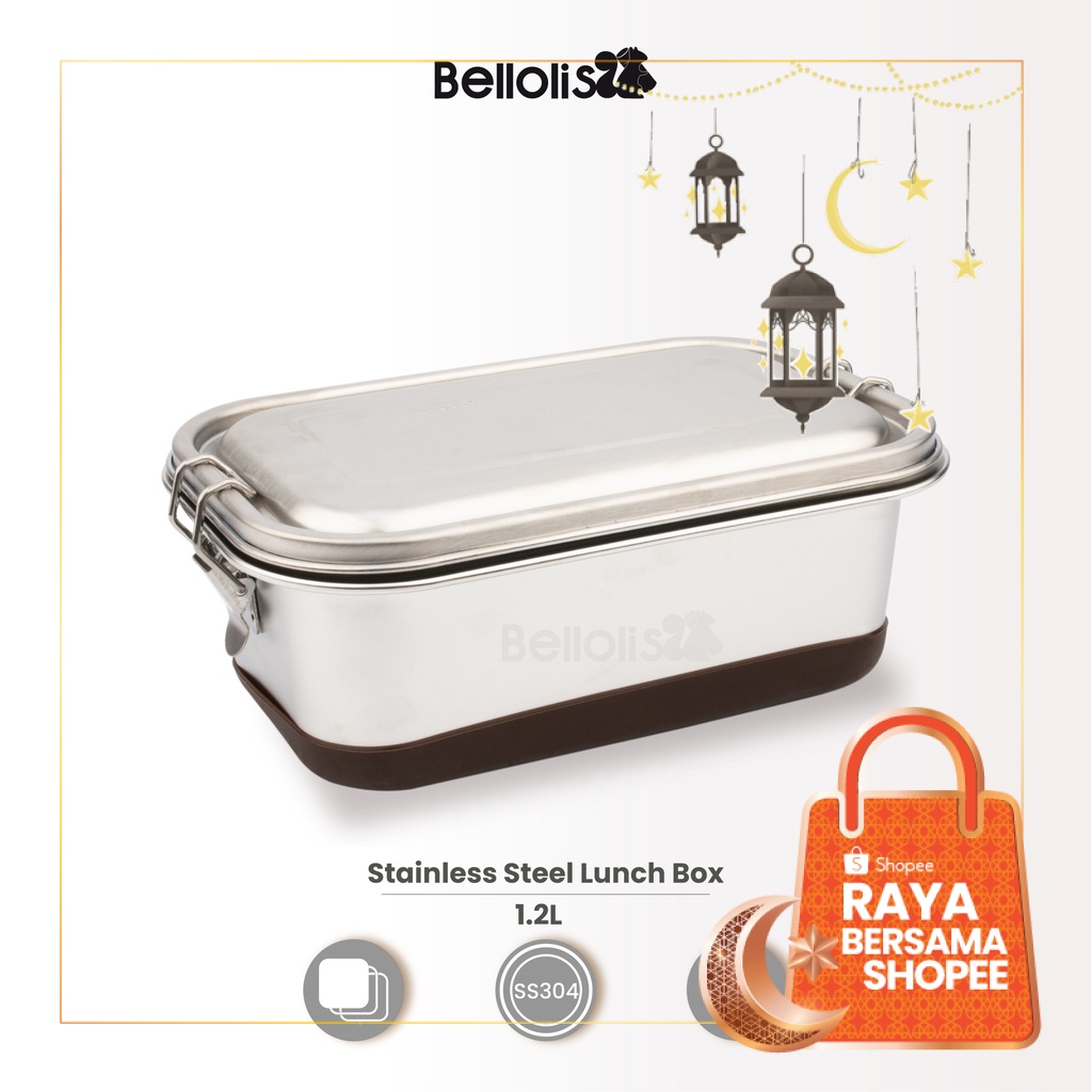 Pure Stainless Double Layer 1.2L Large Capacity Multi Functions ...