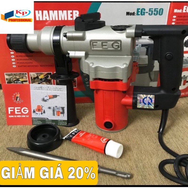 Feg Concrete Drilling Machine 900W Fine Needle | Shopee Malaysia