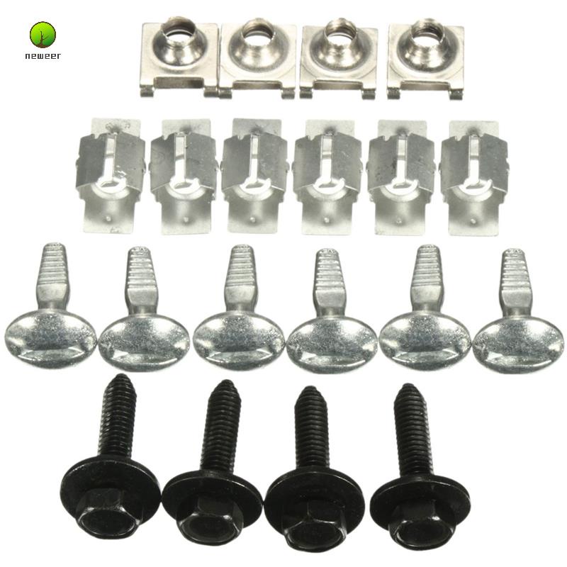 20 Pcs Engine Cover Fixing Fitting Clips Screws Kit for Citroen C5 Peugeot 407 | Shopee Malaysia