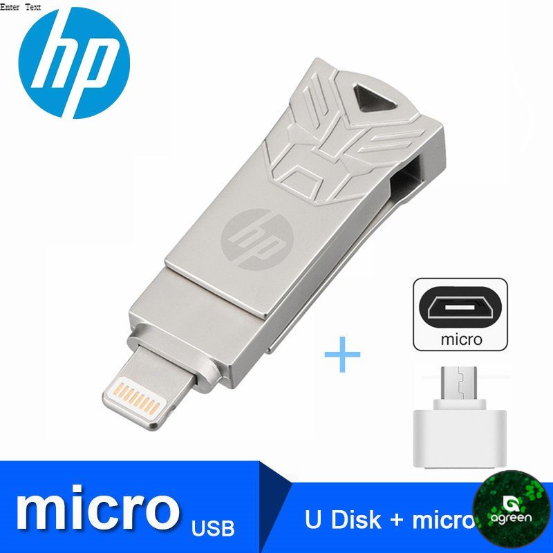 AC HP USB Flash Drive 512GB Memory Stick with Inductive Touch Head for ...