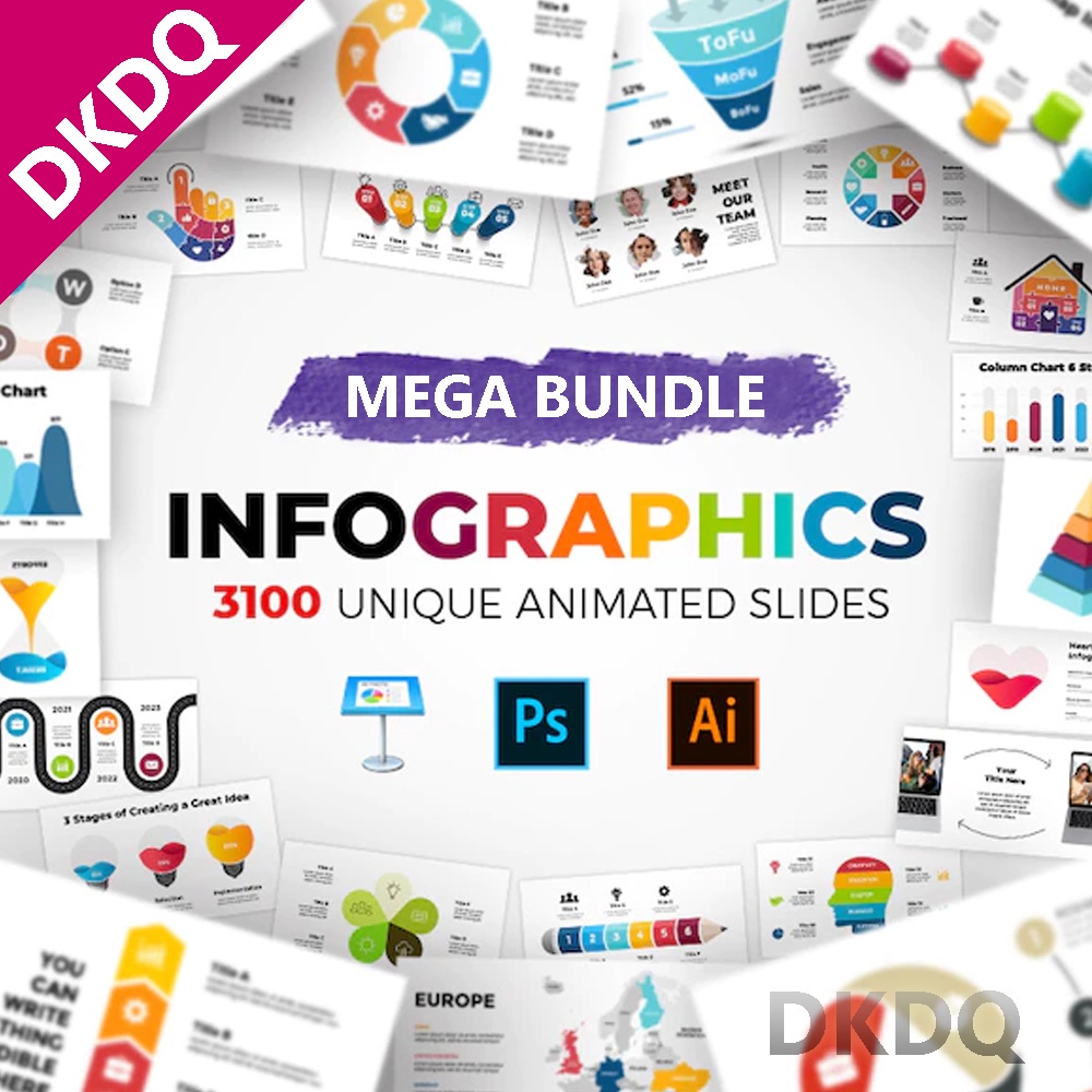 3000+ Bundle Infographic Diagram Presentation Templates ATHENA0005 ...