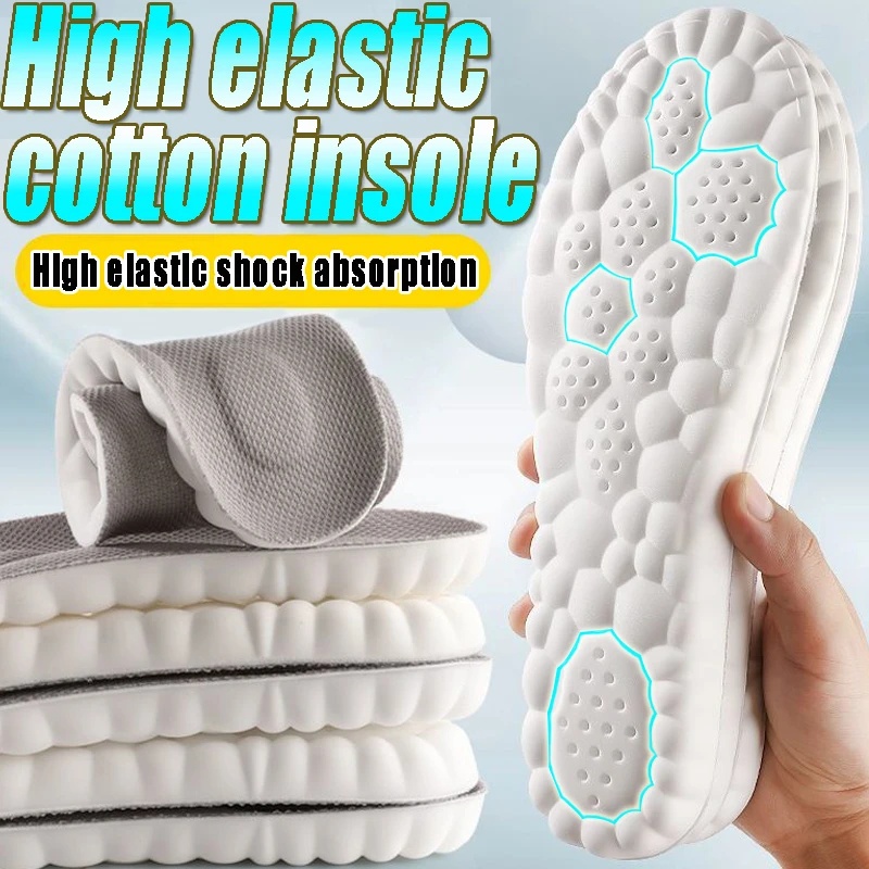 4D Memory Foam Orthopedic Insoles/ Running Sport Shoe Pads/ Breathable ...