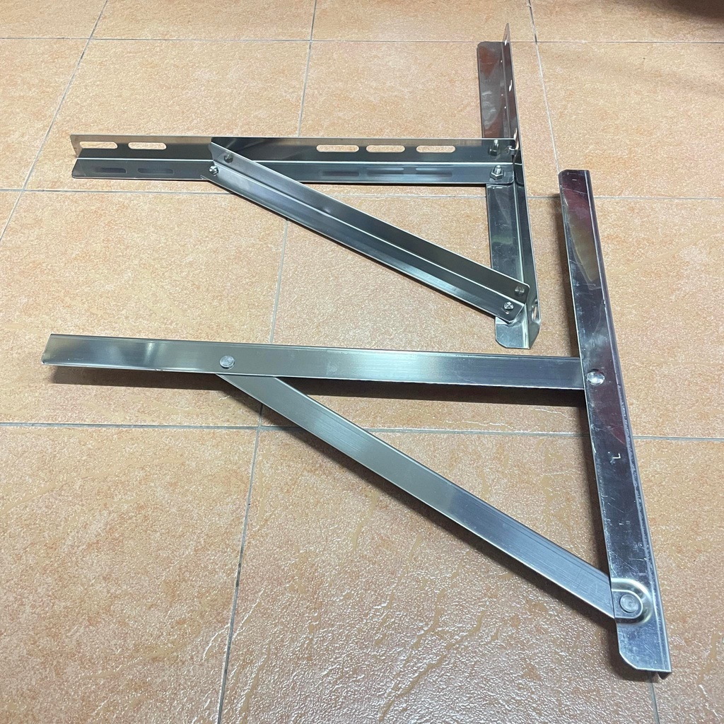 2PCS 2hp 5HP STAINLESS STEEL AIR CONDITIONER L FOLDING LEGS OUTDOOR ...