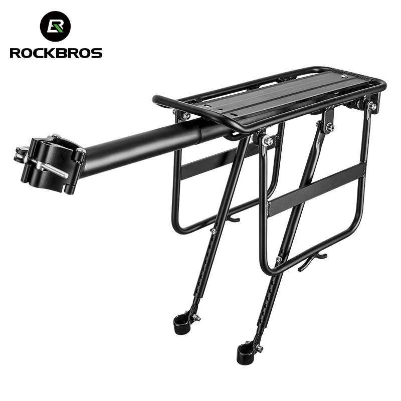 ROCKBROS Bicycle Cargo Rack Rear Bike Pannier Rack Quick Release MTB ...