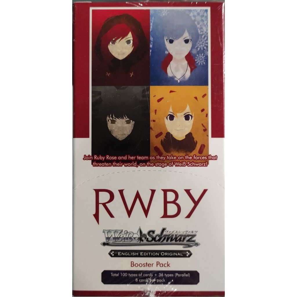 Weiss Schwarz English Trading Card Game RWBY Booster Box | Shopee Malaysia
