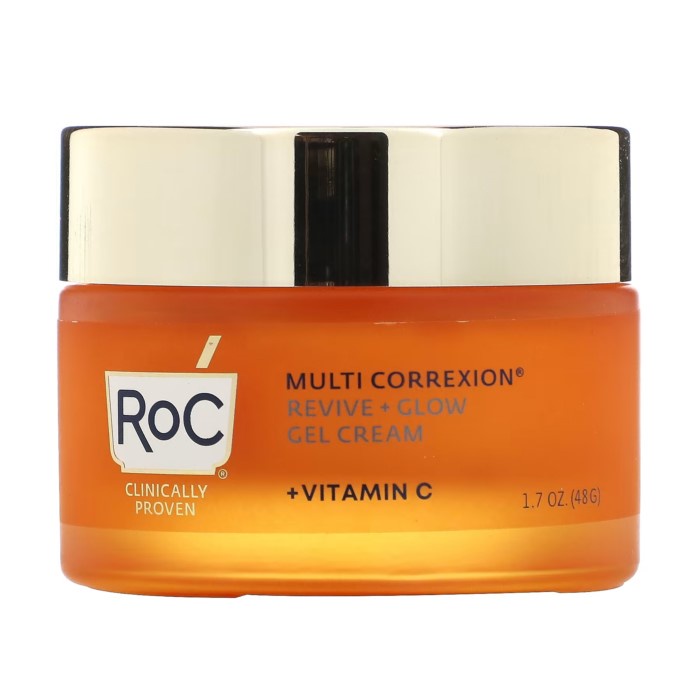 RoC, Multi Correxion Revive + Glow Vitamin C Gel Cream, Anti Wrinkle ...