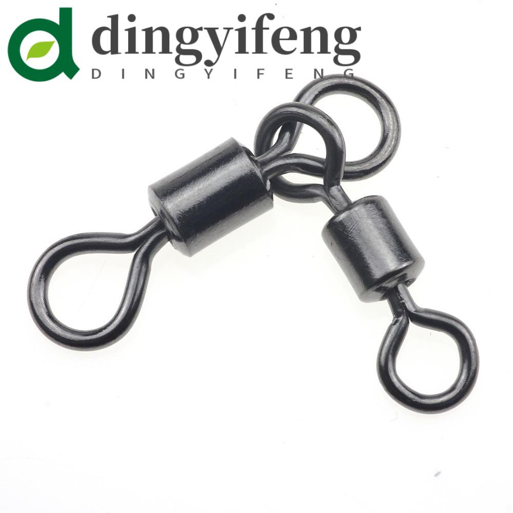 DINGYIFENG Triangle Joint 50PCS/10PCS Trolling Freshwater 3 Way Swivel ...