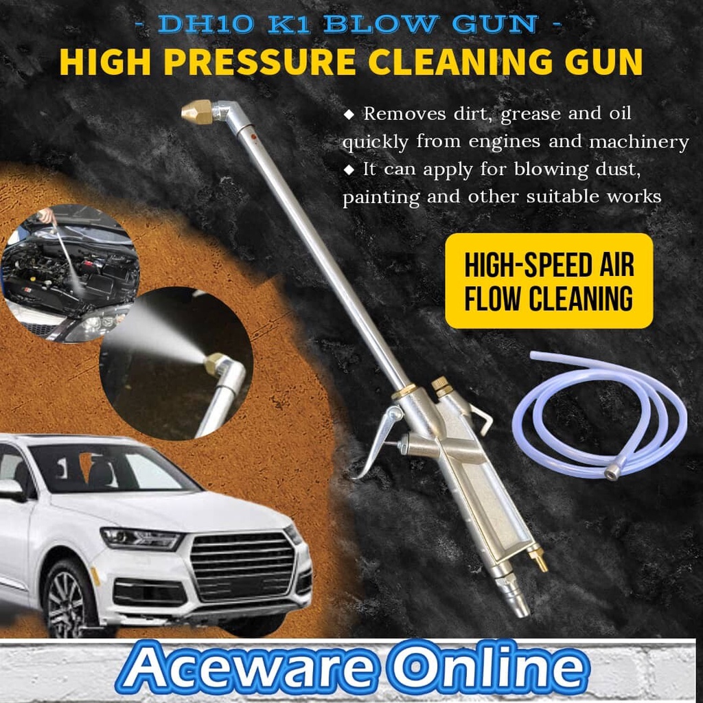 2in1 Pneumatic Dual Purpose Water and Air Blow Cleaning Tool High ...