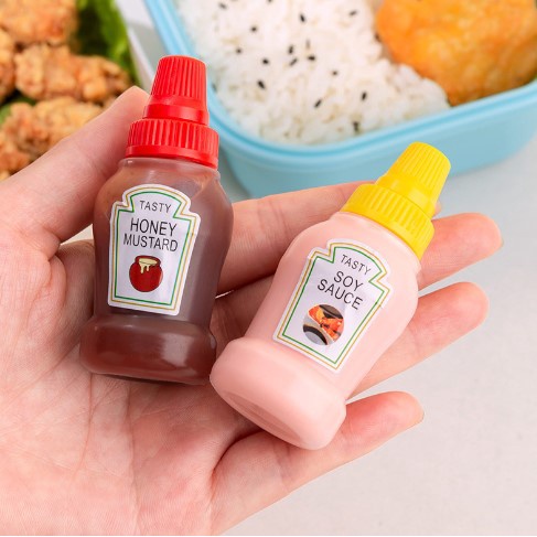 BENTO/LUNCH BOX Squeeze Bottle Sauces Tomato Sauce, Chili Sauce ...