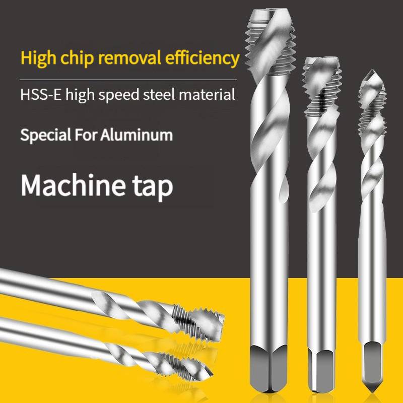 1PC HSSE Spiral Fluted Tap M3 M4 M5 M6 M8 M10 M12 Metric Machine Screw Thread Taps Special For ...