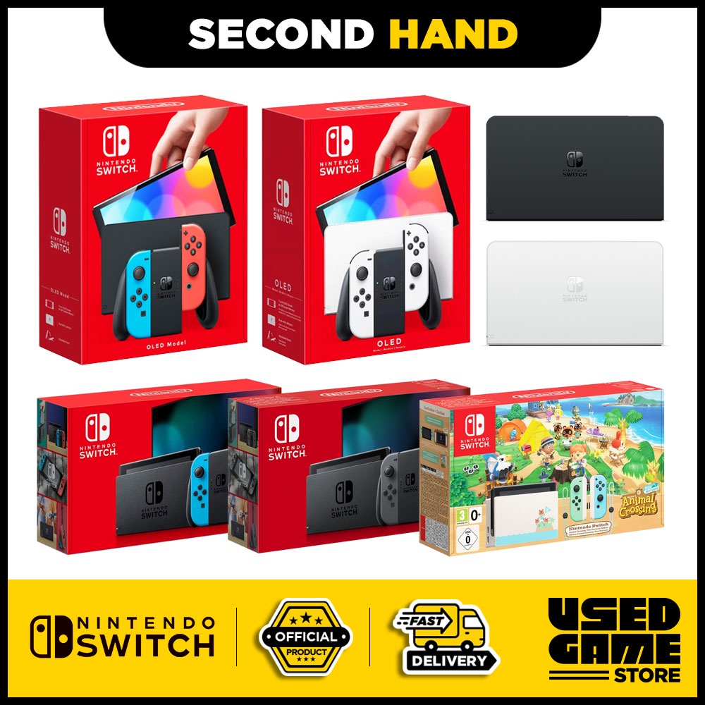 [USED] Nintendo Switch Dock / JoyCon / ProCon / Switch Console OLED ...