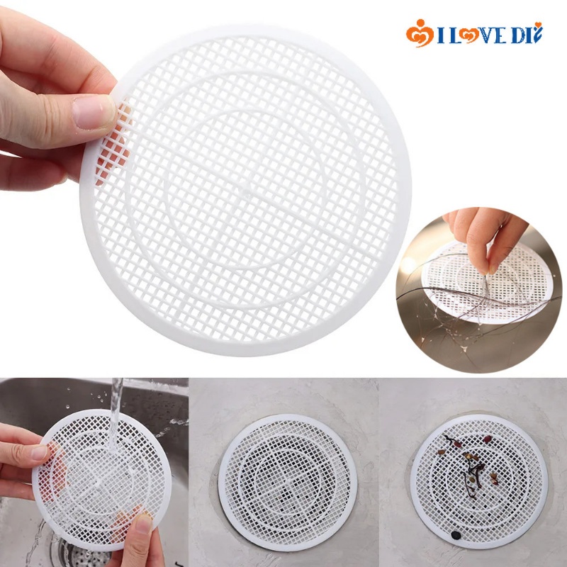 DIY Cuttable Plastic Floor Drain Net Cover/ Kitchen Sink Anti-clogging ...