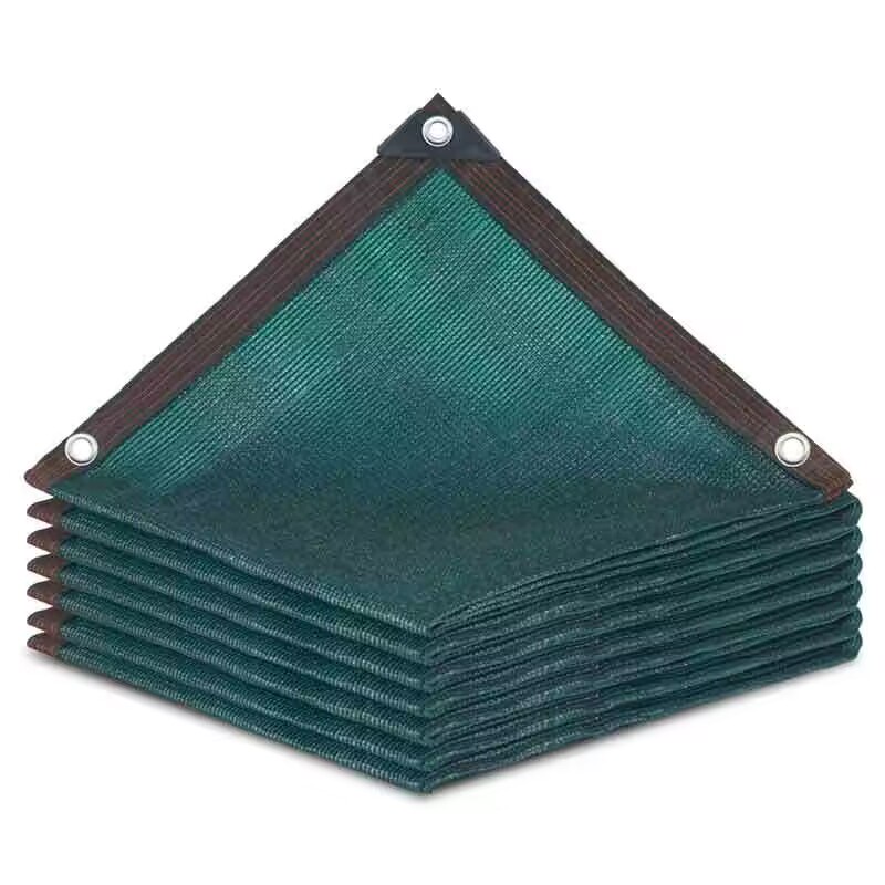 Dark Green Anti-UV HDPE Sunshade Net Terrace Balcony Fence Privacy Mesh ...