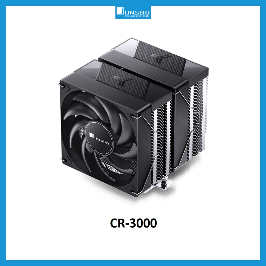 Jonsbo CR3000 Black Performance 12cm Fan Tower Cpu Cooler Cpu Heatsink | Shopee Malaysia