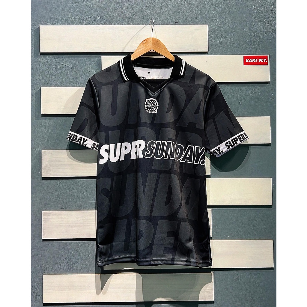 SUPERSUNDAY SCALE JERSEY (BLACK) | Shopee Malaysia