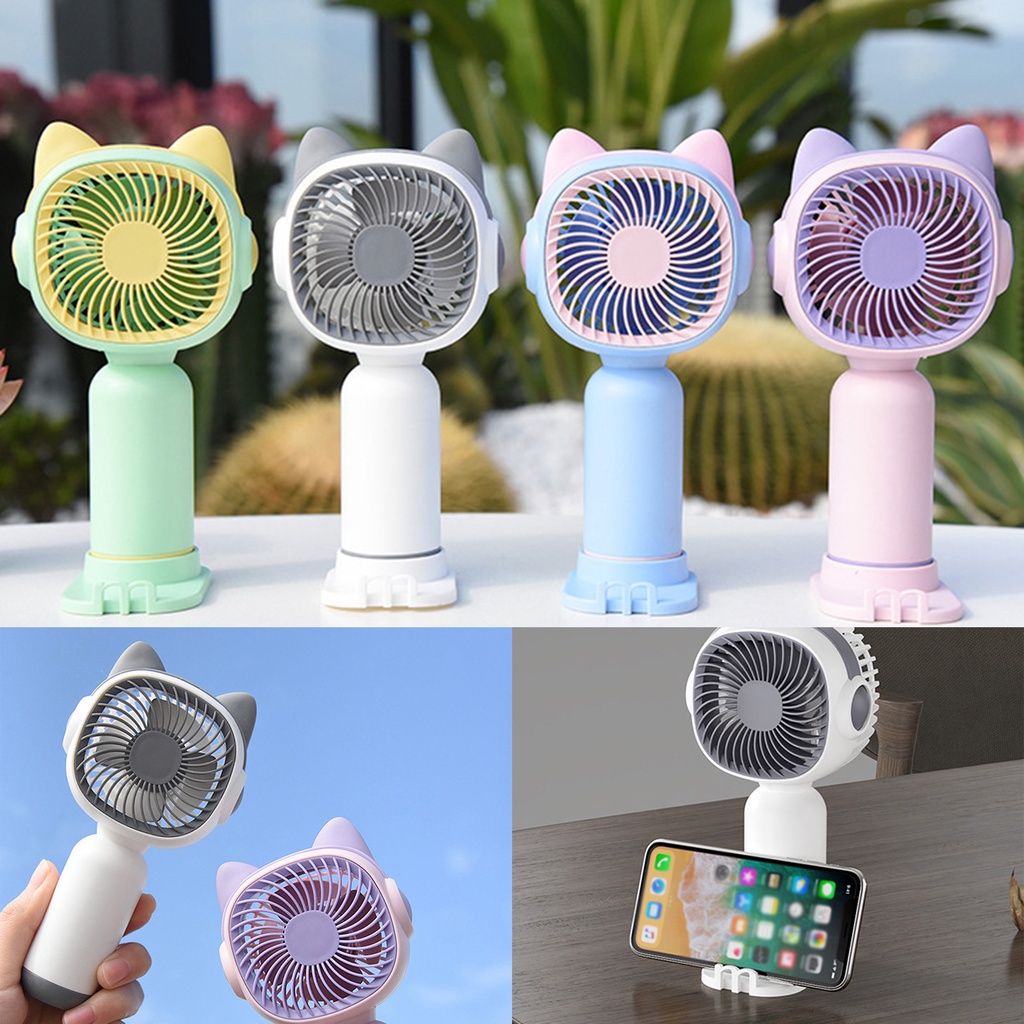 Portable Hand Table Mini Clip Fan USB super Fan Flower Fan Charge ...