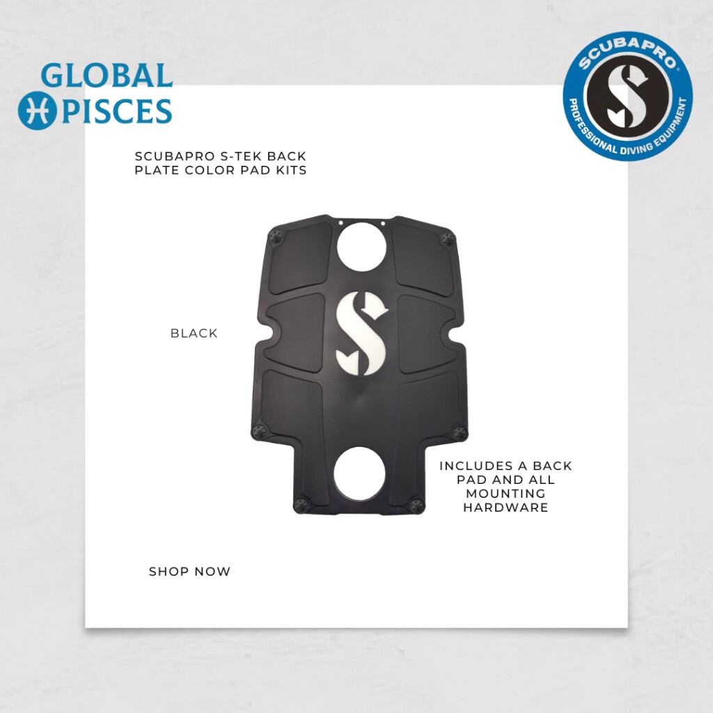 SCUBAPRO S-TEK Back Plate Color Pad Kits - Customize Your Scuba Diving ...