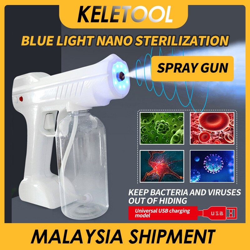 800ml Electric Wireless Disinfection Sprayer Rechargeable Nano Atomizer ...