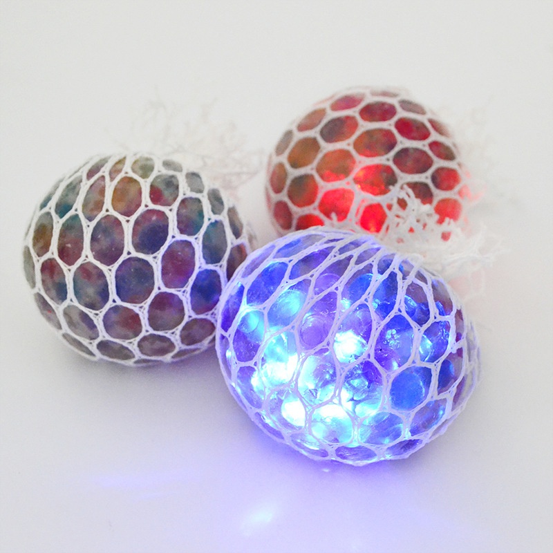 Stress Ball LED For Squeeze Ball Anti Stress Toy Squishy Ball LED ...