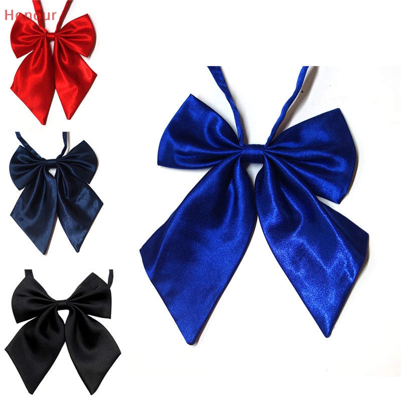 [Honour] Women Lady Girls Butterfly Bowtie Silk Bow Ties Formal Bow Tie ...