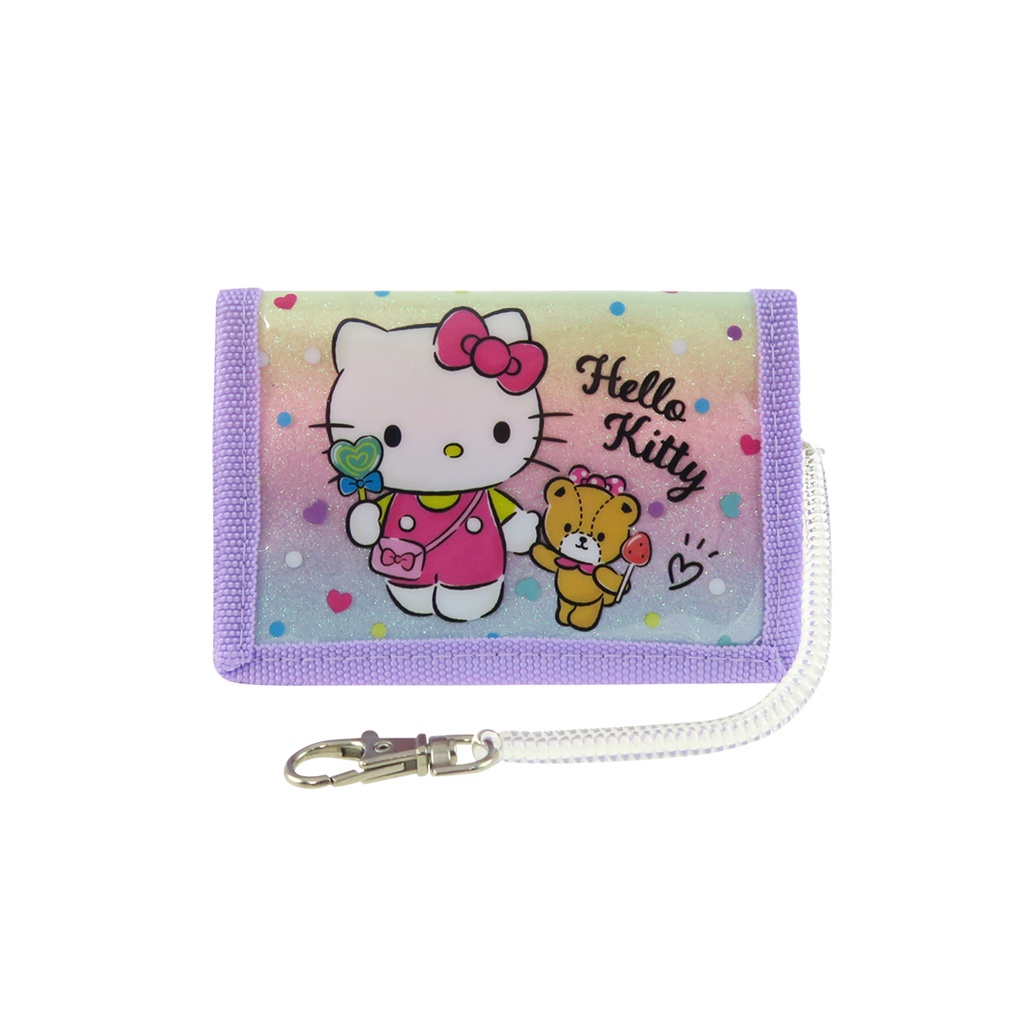 Hello Kitty Bear Tri Fold Wallet (8494) | Shopee Malaysia