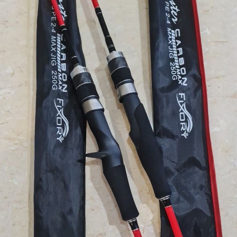 Fixory FX Master & SS Master sold carbon jigging rod | Shopee Malaysia