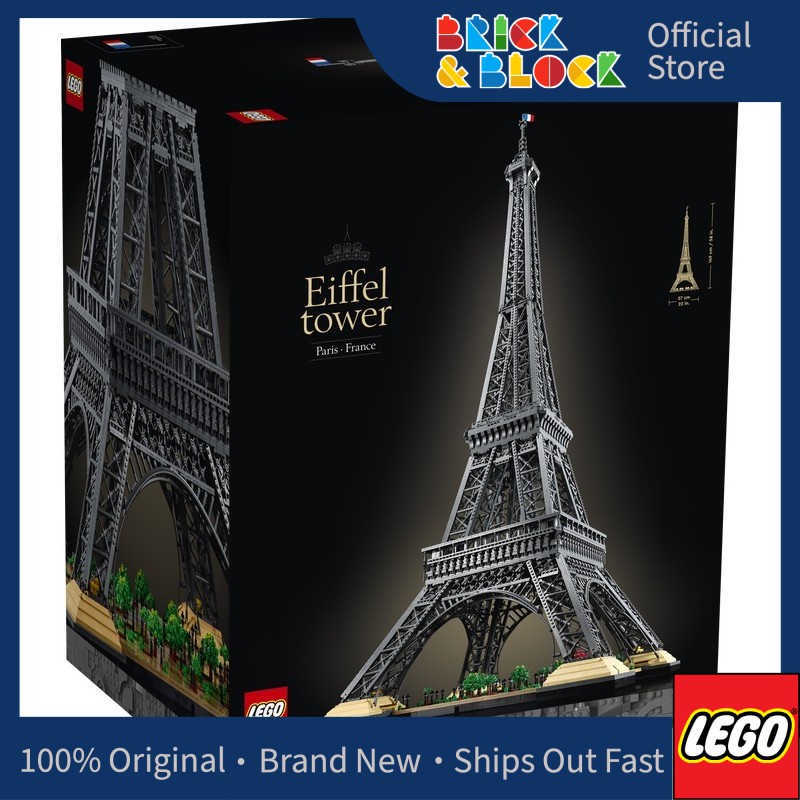 LEGO 10307 Eiffel Tower | LEGO ICONS | Menara Eiffel | Shopee Malaysia