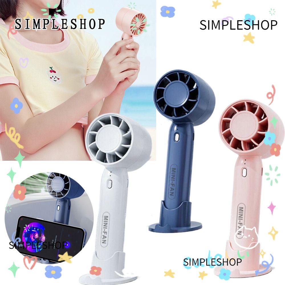SIMPLESHOP Hand-held Fan Room USB Rechargeable Office Desktop Cooling Fan | Shopee Malaysia