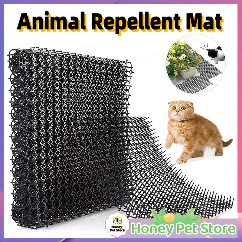 Animal Repellent Mat Cat Spike Pad Anti Dog Climb Fence Wall Humane ...