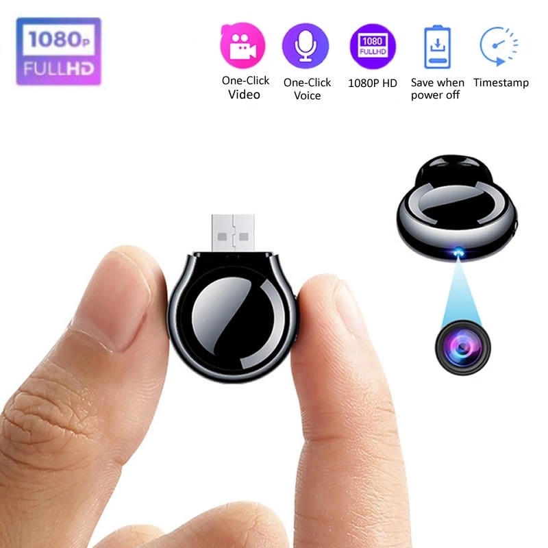 8-256GB Small USB Mini D7 Camera 1080P HD Video Audio Recorder Voice U ...
