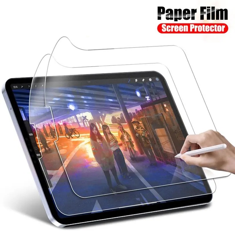 Paper Flim Like Screen Protector for IPad 10th 10.9 2022 Pro 11 2021 ...