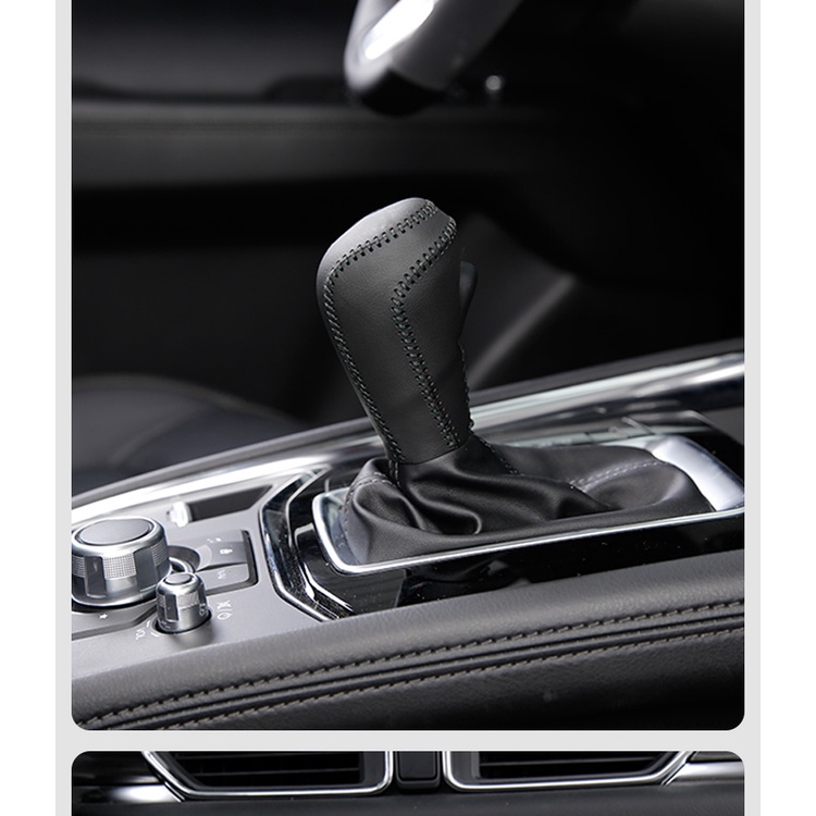 Mazda CX30 Suitable for mazda CX30 Hand-Sewn Genuine Leather Gear Cover ...