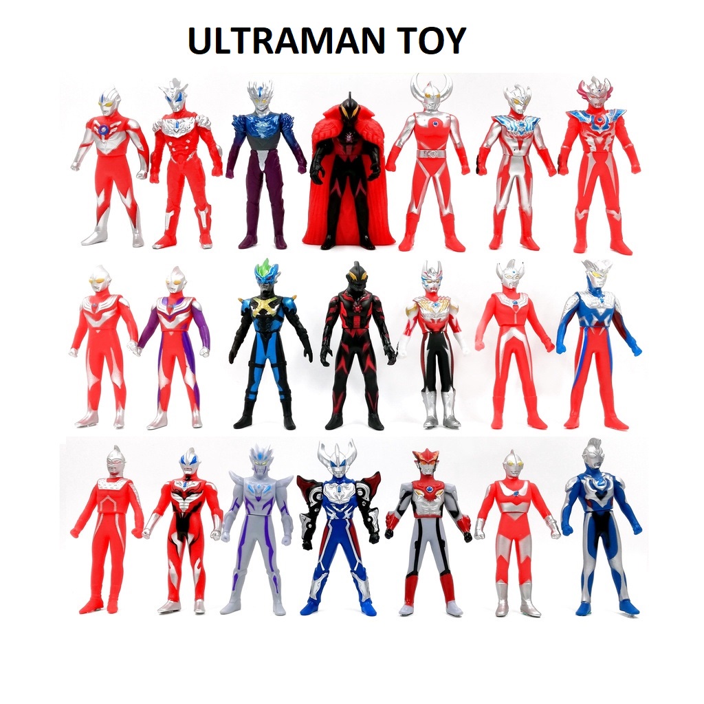 Ultraman RaksasaToy Geed Tiga Zero Fuma Ruebe Tiga Mainan Ultraman Kids ...